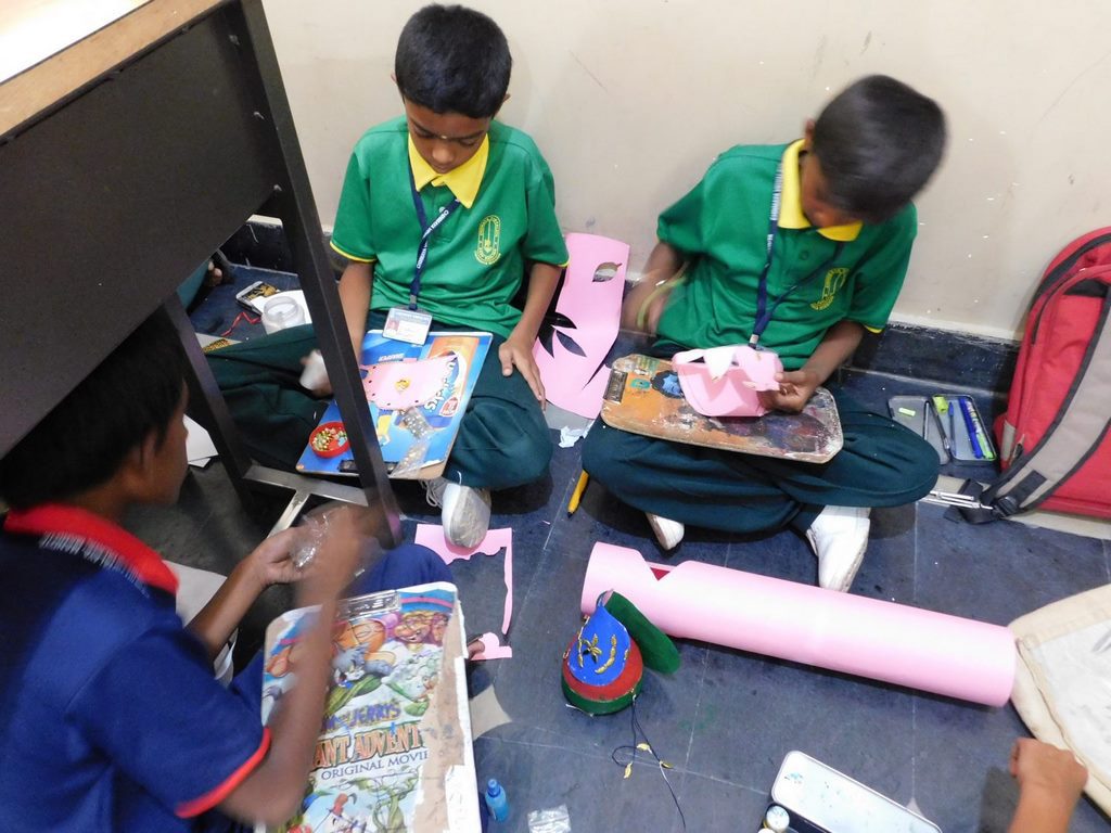 Art & Craft work at Chinmaya Vidyalaya, Mandya - Chinmaya Vidyalaya Mandya